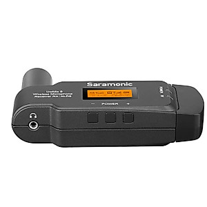 Saramonic Uwmic9 Rx-XLR9 Compact Plug-On Dual-Channel Uhf Wireless Receiver (UWMIC9RX-XLR9)