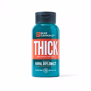 Duke Cannon Supply Co. THICK High-Viscosity Body Wash for Men - Smells Like Naval Supremacy, 17.5 Fl Oz