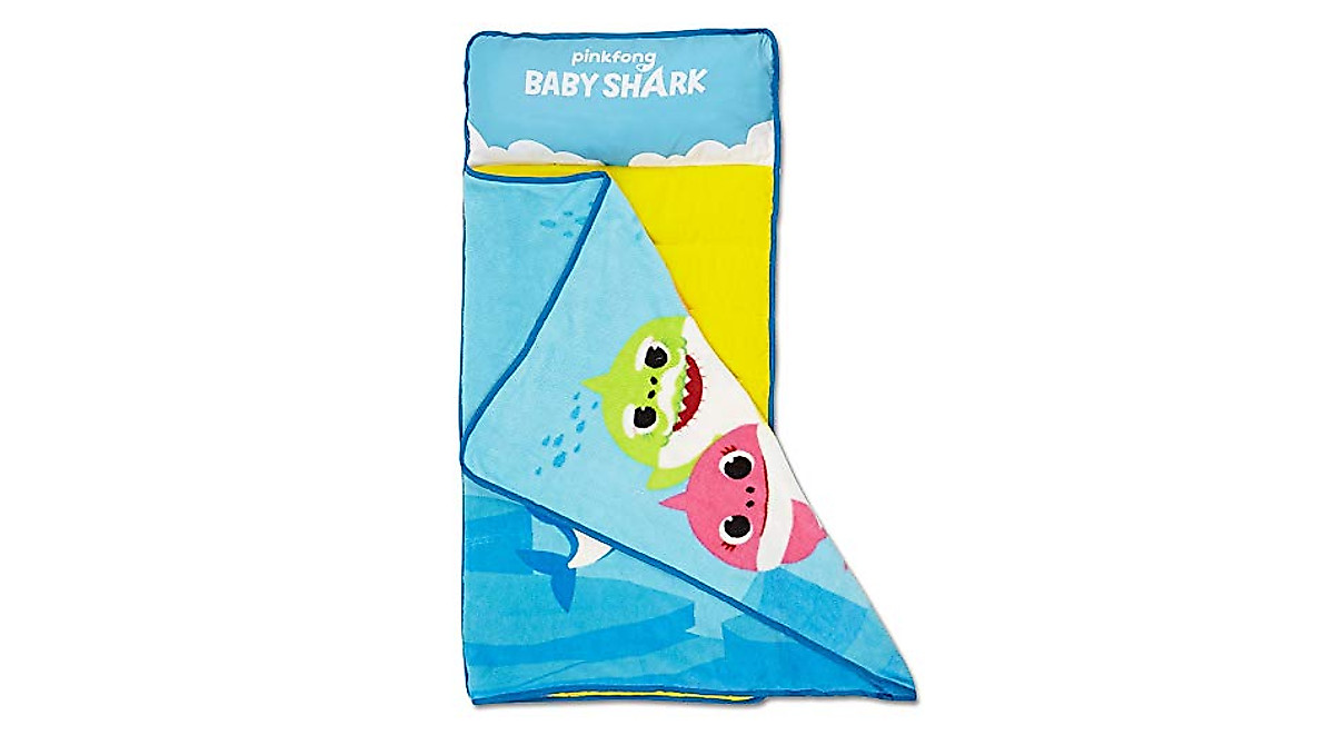 Baby Shark Toddler Nap Mat for Cozy, On-the-Go Naps