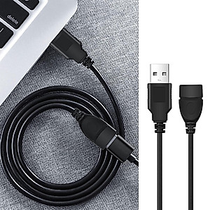SaiTech IT 5 Pack Speed USB 2.0 Extension Cable 480Mbps Male A to Female A for Laptop/PC/Printers - 3.3 Feet - 1.2M