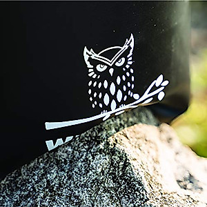 Wise Owl Outfitters Waterproof Dry Bag Backpack - Thick, Durable Water Bag for Kayaking, Camping, Boating, Beach and Outdoor Water Sports - Black, 5L