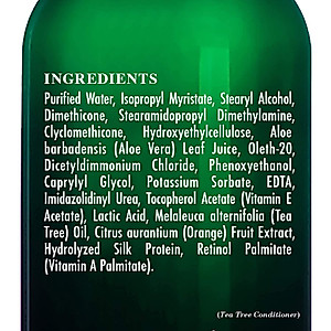 Botanic Hearth Tea Tree Shampoo & Conditioner Set (16 oz each) and Biotin Hair Serum (4 oz) Bundle