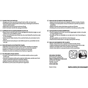 Slime Skabs 6 Peel and Stick Puncture Repair Patches for Bike Tubes (3 Pack)