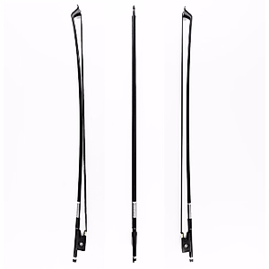 VINGOBOW 4/4 Size Black Horsehair Carbon Fiber Cello Bow