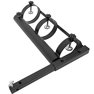 Tredre Oxygen Tank Holder Cane Holder 2 in 1 for Power Mobility Scooters, Electric Wheelchair Accessories (Works with 1"X1" Hitch Receiver Equipped), Suitable for D and E Oxygen Cylinder