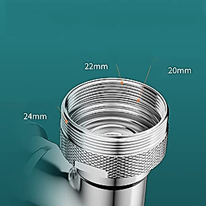 Faucet Extender for Bathroom Sink Universal,1080 Faucet Extender Brass,Universal Splash Filter Faucet 1080 Rotating,2 Water Outlet Modes,for The Basin