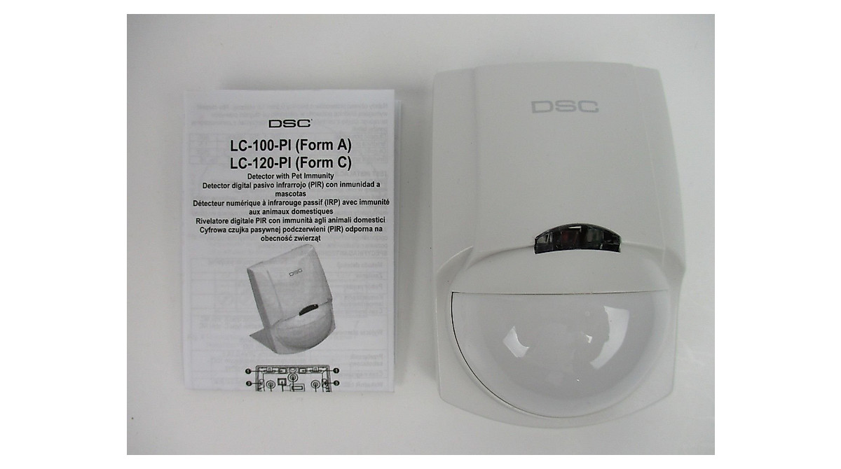 TYCO SAFETY PRODUCTS DSC LC100PI DIGITAL PIR DETECTOR WITH PET IMMUNITY ...