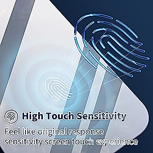 BIXUAN 2022 2023 C-Class C300 Screen Protector Comptible with Mercedes-Benz C Class 2022 2023 W206 Dashboard 12.3-inch Digital Instrument Cluster Screen 9H Hardness Tempered Glass C 300 2022 2023 Accessories Screen Protective Film