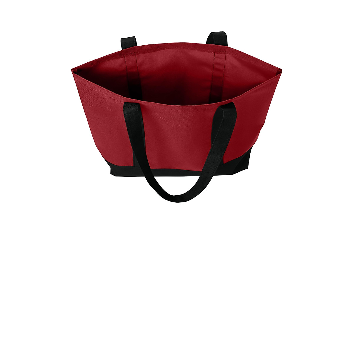 Port Authority Day Tote. BG406, Chili Red/ Black, OSFA