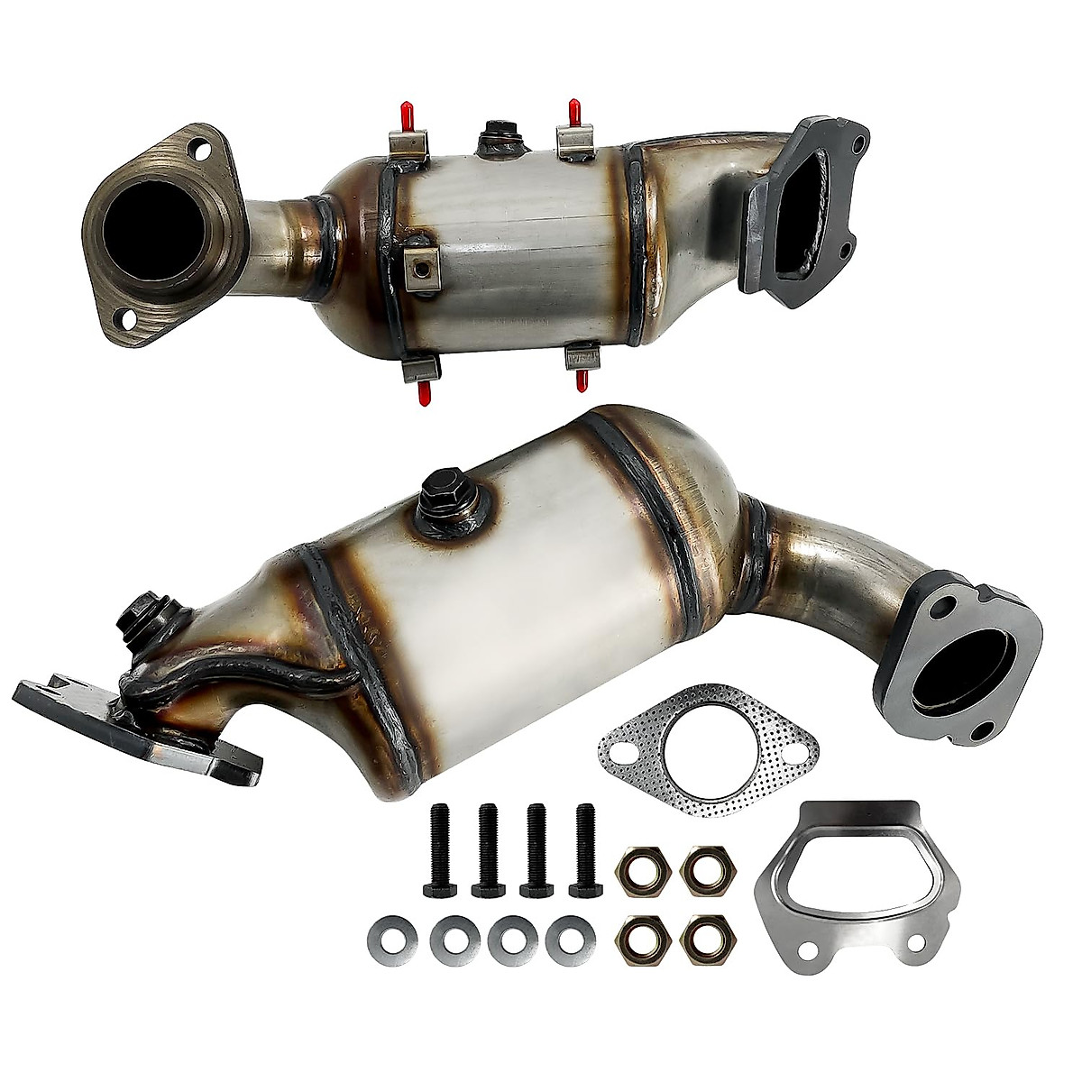 ARSTAK Front and Rear Catalytic Converter Fits for Dodge Grand Caravan, Journey, Avenger, for Chrysler Town & Country, 200, for R-outan & Ram C/V, 3.6L 2011-2019 (1 Pair)