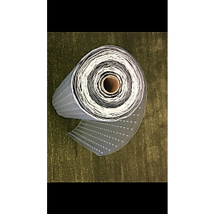 Clear Plastic Runner Rug Carpet Protector Mat Ribbed Multi-Grip (Clear Plastic, 26" in x 60" in)