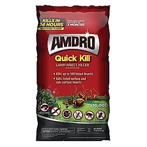 Central Garden Brands 100525725 Amdro Quick Kill Lawn Granules, 10-Lbs. - Quantity 4