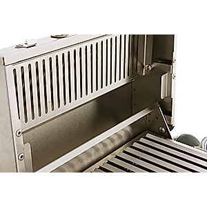 Solaire SOL-IR17BWR Anywhere Portable Infrared Warming Rack Gas Grill, Stainless Steel