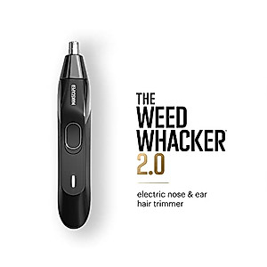 MANSCAPED® The Face Grooming Duo Contains: The Beard Hedger™ Premium Precision Beard Trimmer and The Weed Whacker® 2.0 Nose and Ear Hair Trimmer