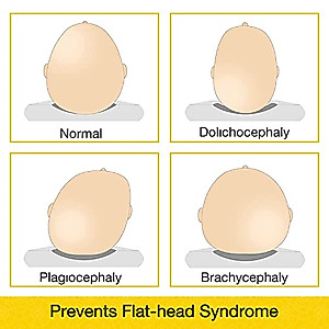Omved Baby's First Pillow with Cotton Cover Rai Mustard Seeds Pillow with Lavender