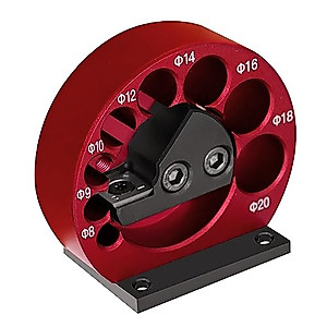 Dowel Maker Jig Kit, Metric 8mm to 20mm Adjustable, with Carbide Blade, Electric Drill Milling Dowel Round Rod Auxiliary Tool