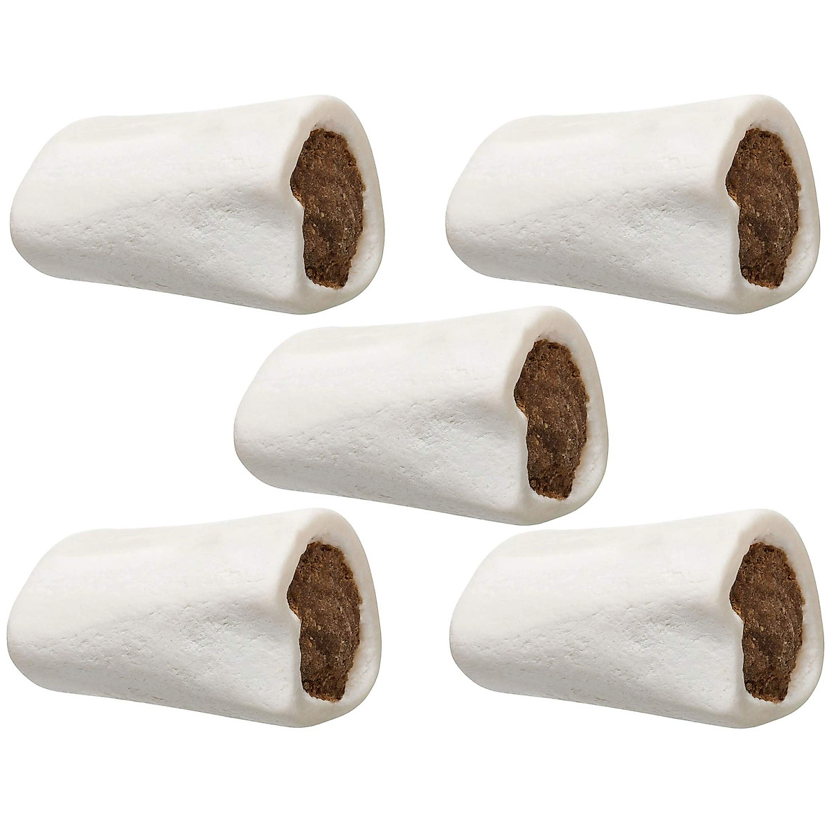 Redbarn 5 Pack ofChicken & Apple Flavor Naturals Filled Bone Dog Chews, Small, Made in The USA5