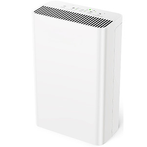 HEPA H13 Air Purifier for Home, Allergies Smoke Pollen Pets, Home Air Cleaner Filtration System, Odors Dust, Sleep Mode Timer Auto Mode