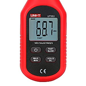 UNI-T UT353 Decibel Meter 30-130dB, UT363 Handheld Anemometer Wind Speed Meter