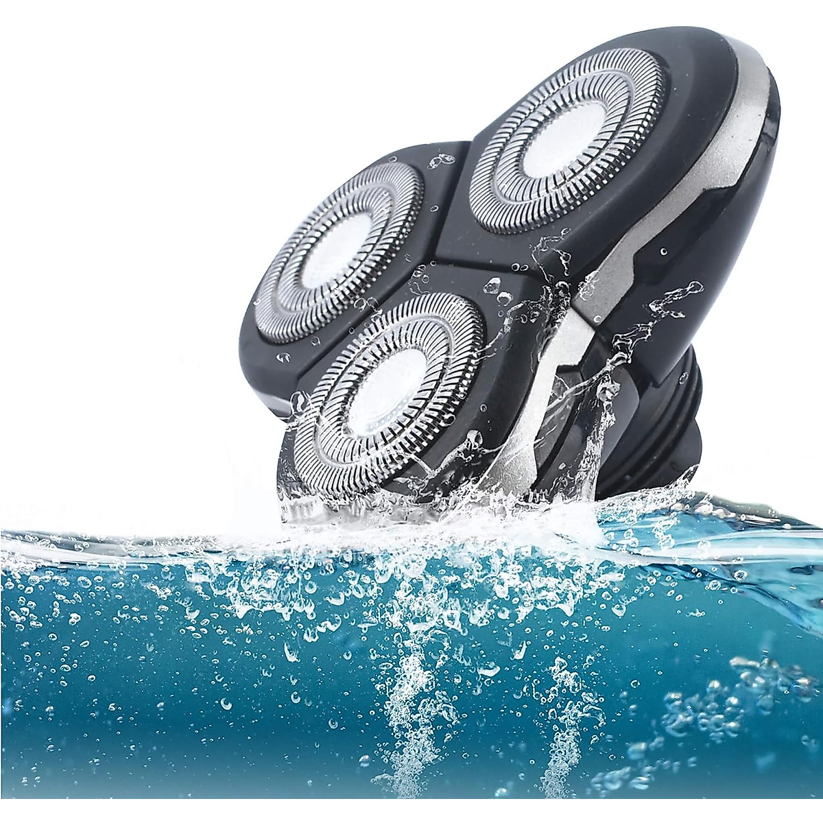 RQ12 Replacement Shaver Head Compatible with Philipss Norelcos RQ11 RQ10 Sensotouch 3D 1260X RQ1250 RQ1295 RQ1180 Arcitec Razor Shaving Unit Triple 3D