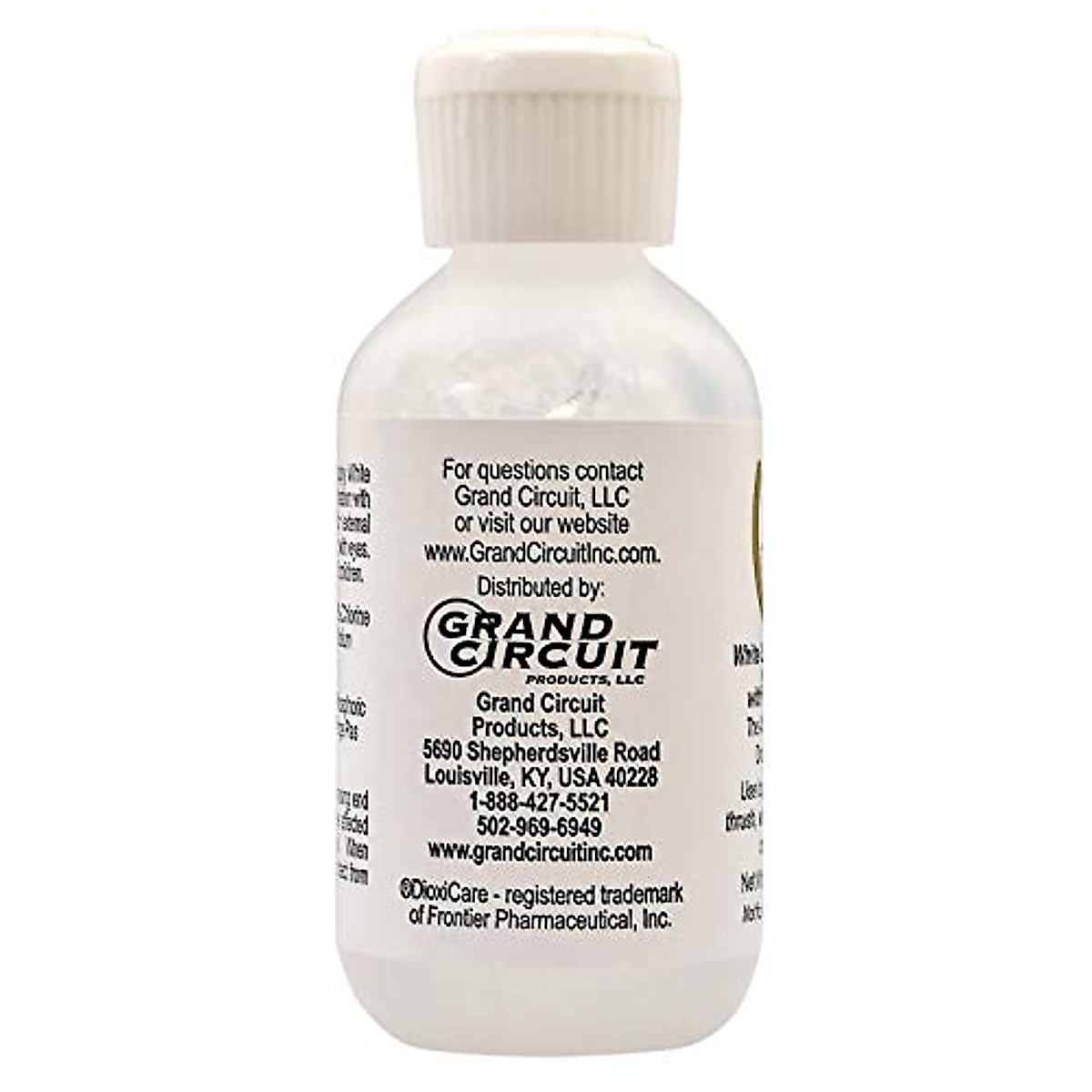 Grand Circuit 2 Oz White Lightning Gel with Dioxicare Use Topically on Hoof Thrush, White Line, or Fungal Conditions