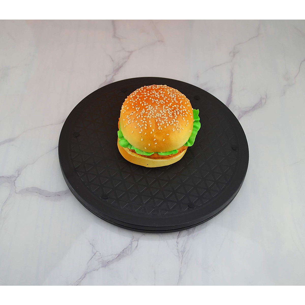 JEDFORE Heavy Duty 360°Rotating Swivel Steel Ball Bearings Stand for Big Screen Tv Monitor/Turntable/Lazy Susan (10 Inches, 2 Pack)