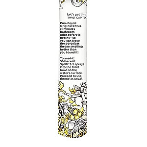 Poo-Pourri Before-You-go Toilet Spray, Original Citrus Scent, 10 ml.