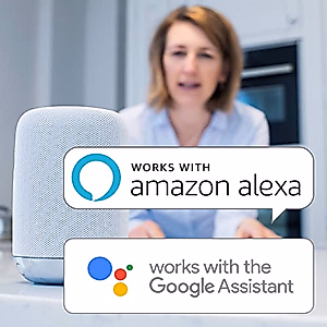 Smart Plug with Energy Monitoring | 15A Max / 10A Continuous | WiFi Smart Outlet | Mobile App | Alexa | Google | ETL Certified (Package of 4)