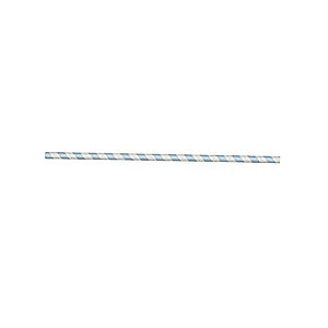 Karat Earth KE-C9337 10.25" Giant Paper Spiral Straws (7mm), Wrapped, Blue & White (1,200 ct)
