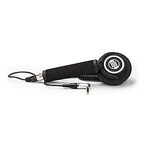 Reloop RHP 10 Mono Professional One-Ear Headphone with 50mm Neodymium Driver, Black