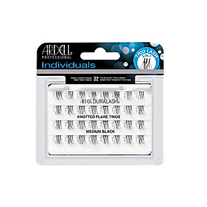 Ardell Individual Trios Eyelash, Black, Medium