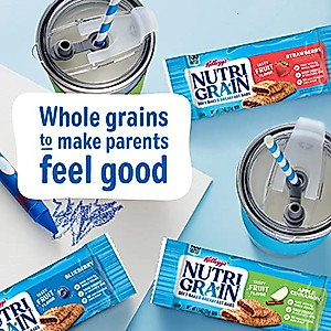 Nutri-Grain Soft Baked Breakfast Bars, Kids Snacks, Whole Grain, Variety Pack (4 Boxes, 32 Bars)