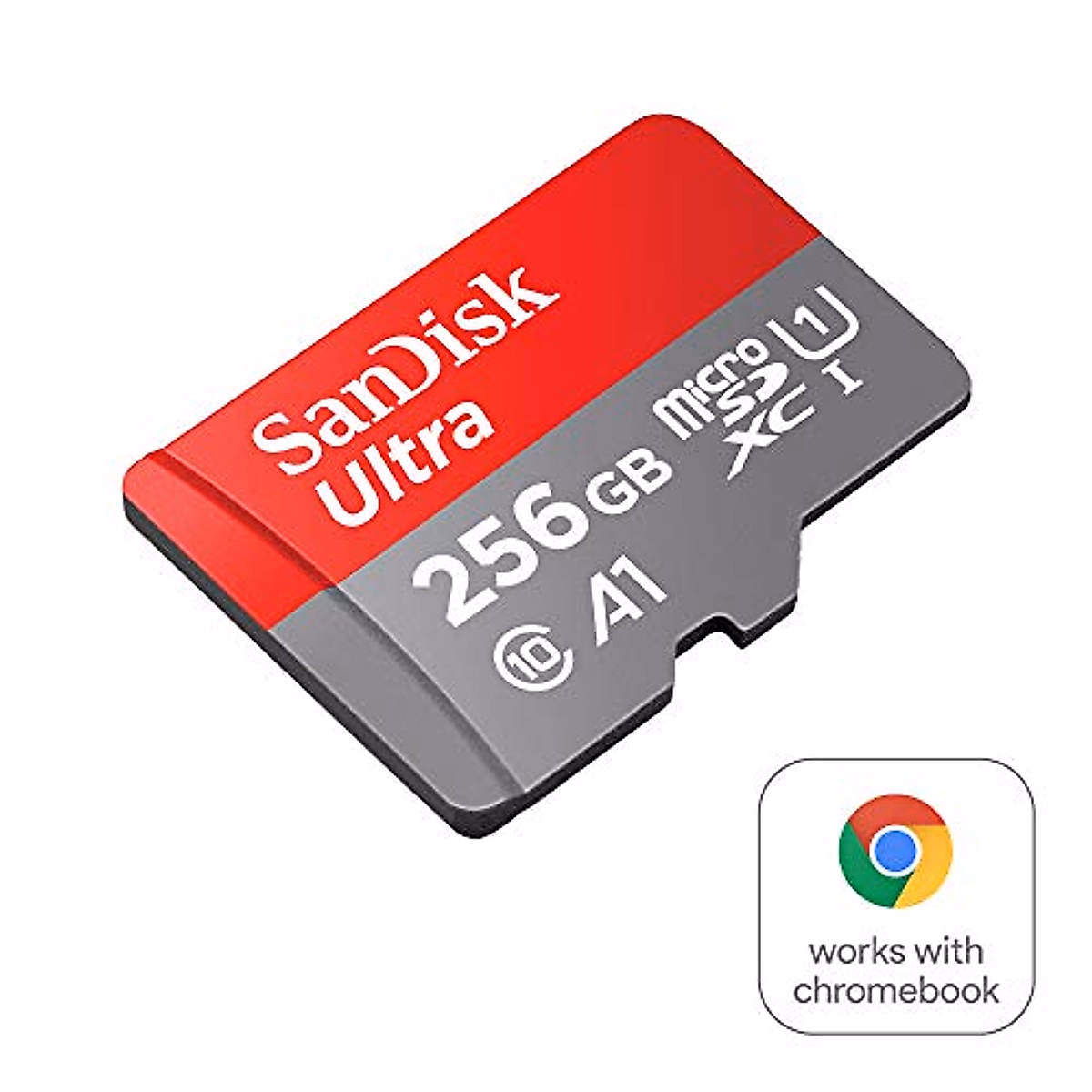 SanDisk 256GB Ultra microSD UHS-I Card for Chromebooks - Certified Works with Chromebooks - SDSQUA4-256G-GN6FA