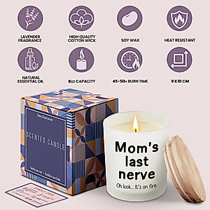 Gifts for Mom from Daughter, Son - Mom Gifts, Mother Gifts - Mom Birthday Gifts, Birthday Gifts for Mom, Mothers Day Gifts for Mom, Valentines Day Gifts for Mom - Presents for Mom - Scented Candle