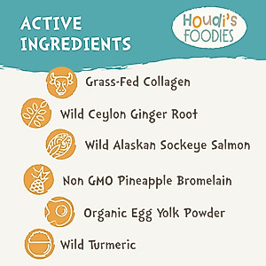 Houdi's Foodies Hip & Joint by North American Herb & Spice - Easy-to-Chew, Veterinarian-Approved SmartSupps for Dogs - Grain Free, Gluten Free & Non-GMO