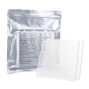 LVCHEN Dental Lab Splint Thermoforming Material Vacuum Forming Hard Sheets 5'' x 5'' (1.5mm 15 pcs)