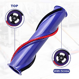 Roller Brush Replacement for Dyson V10 Cordless Vacuum Cleaner Part, Brushroll Roller Brush Bar Replacement Attachment Compatible with Dyson V10 (For Dyson V10)