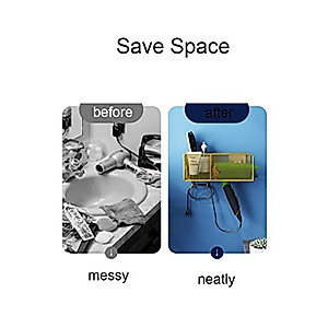 JIAGUTRAD Metal Hair Dryer Wall Mount Holder Wall Mount Stand Wall Organizer Wall Hanger Wall Mounted Toiletry Holder for Dyson Hair Dryer for Most Hair Dryer