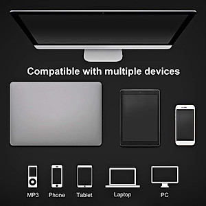 MOHALIKO Wireless Headphones, P68 Bluetooth 5.0 Foldable Rechargeable Wireless Headset HiFi Sound Headphones for School Home or Travel Yellow