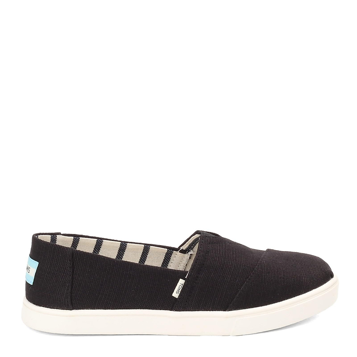 TOMS Women's Sneaker, Black, 8