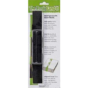 Book Band Bookmarks Pencil Holder 2 Black for $3.00
