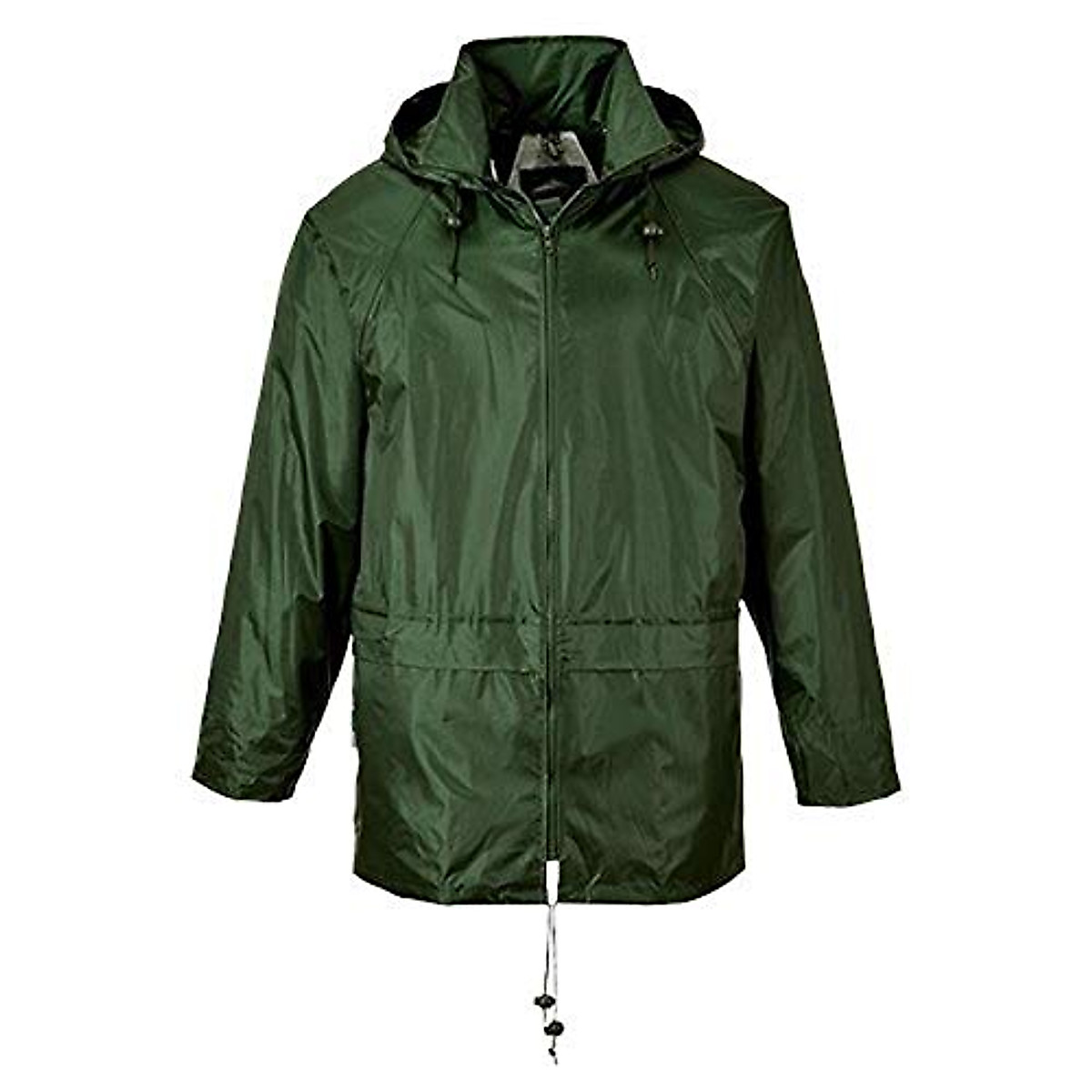 Portwest US440 Men's Lightweight Waterproof Classic Rain Jacket Olive Green, XX-Large