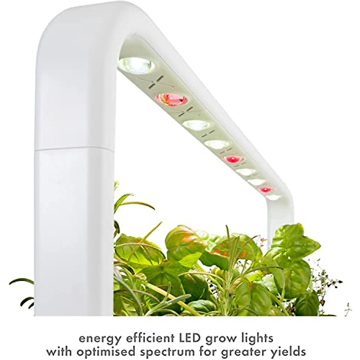 Click and Grow Smart Garden 9 PRO w/Bluetooth | App and Touch Controlled Indoor Garden | Easier Than a Hydroponics Growing System | Herb & Vegetable Garden Starter Kit w/ 9 Plant Pods