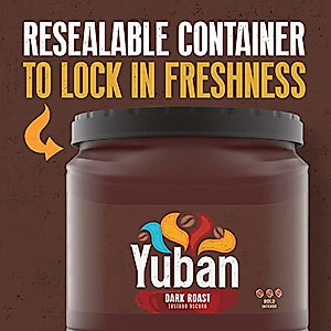 Yuban Dark Roast Bold Ground Coffee, 25.3 oz Canister
