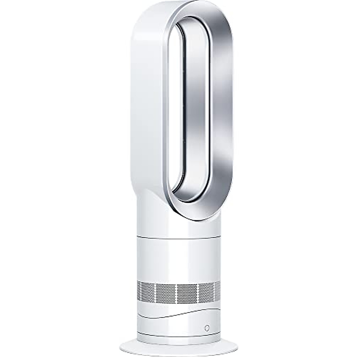 Dyson Hot+Cool AM09 Tower Bladeless Fan Heater - White/Silver (Renewed)