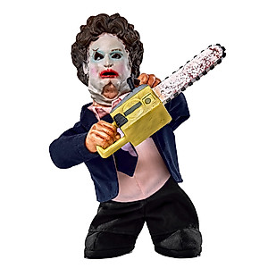Spirit Halloween Texas Chainsaw Massacre 10.5 Inch Leatherface Sidestepper Decoration | Officially Licensed | Home Décor| Indoor Décor | Halloween Décor | Horror Décor