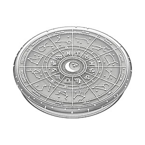 PopSockets Plant-Based Phone Grip with Expanding Kickstand, Eco-Friendly PopSockets for Phone - Translucent Star Signs