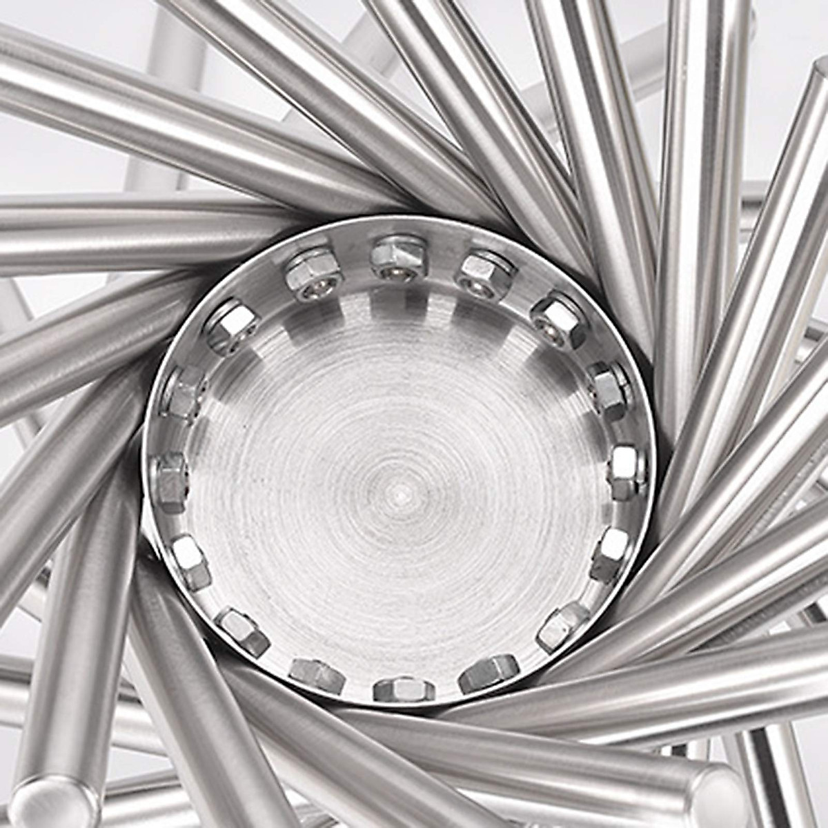 Stainless Steel Fruit Basket,Creative Fruit Bowl For Kitchen Worktop Dining Table Chrome Plated Fruit Holder With Large Capacity