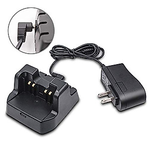 CD-47 Charger Compatible for Yaesu Vertex FT-60 FT-60R FT60 FT60R FT-270R VX-150 VX-160 VX-180 VX-231 VXA-220 HX270 HX270S HX370S Radio FNB-83 FNB-83H FNB-V94 FNB-V106 FNB-V67LI FNB-V67