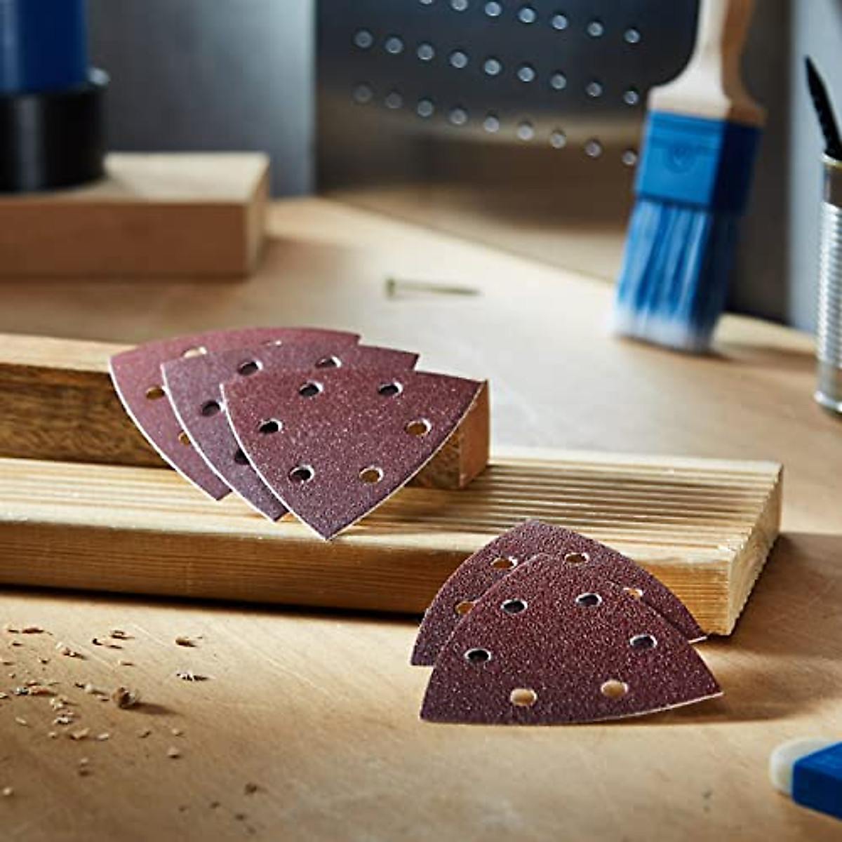 Bosch 2609256957 93mm Sanding Sheet Set Delta for all Bosch PMF Multi Tools